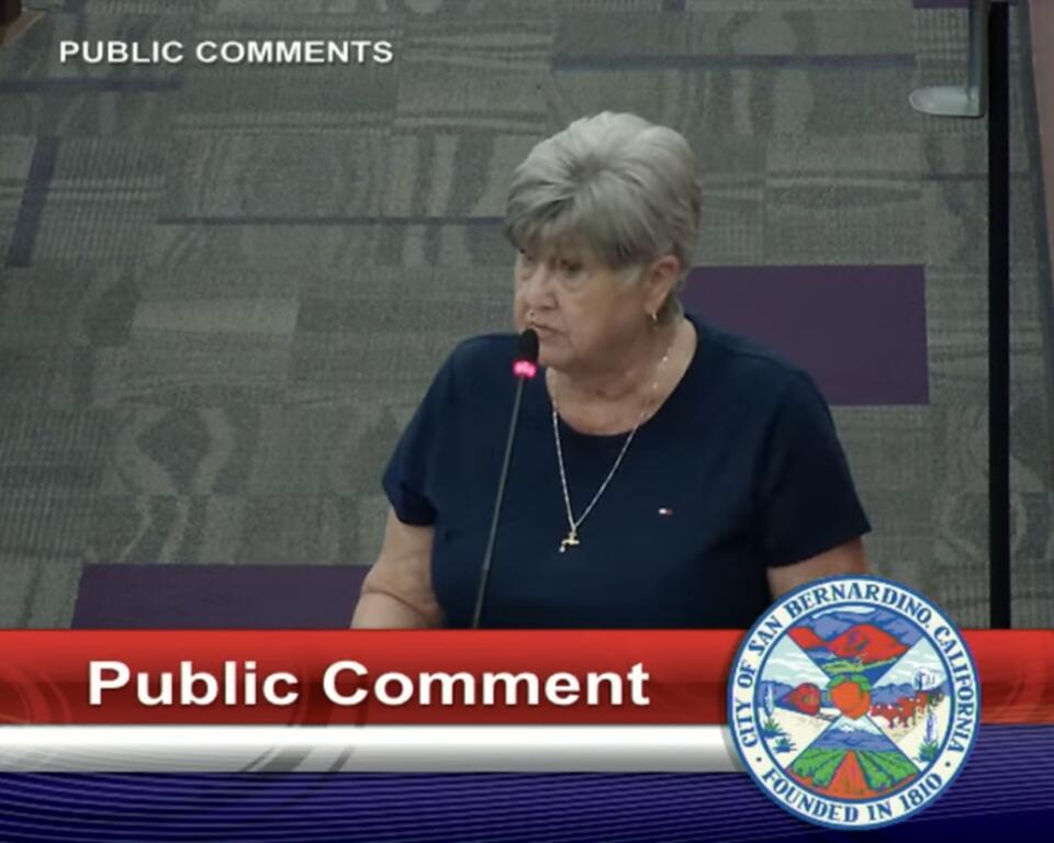 San Bernardino Council Meeting Erupts in Yelling, Cursing as Police ...