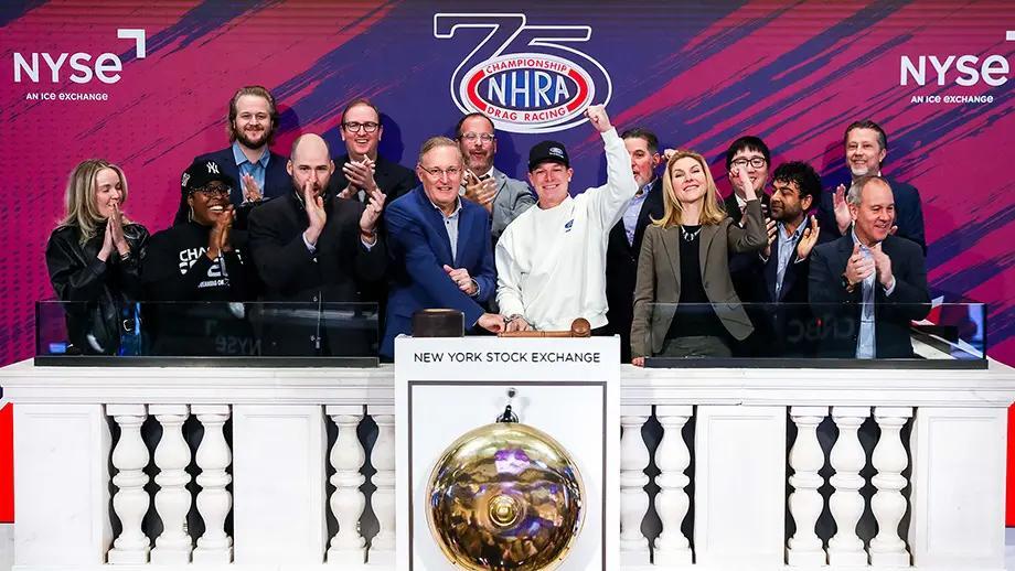 Kalitta, Prock lead NHRA, VICE TV in ringing New York Stock Exchange ...