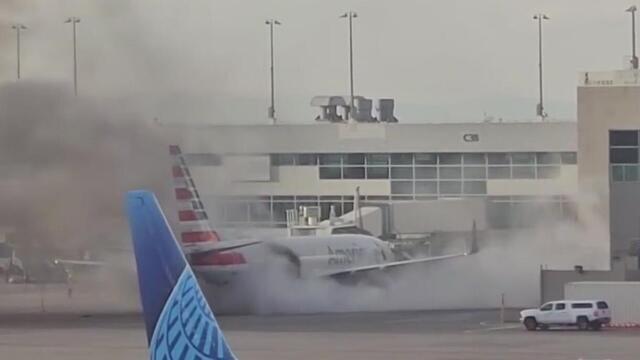 No reported injuries when plane catches fire at Denver International ...