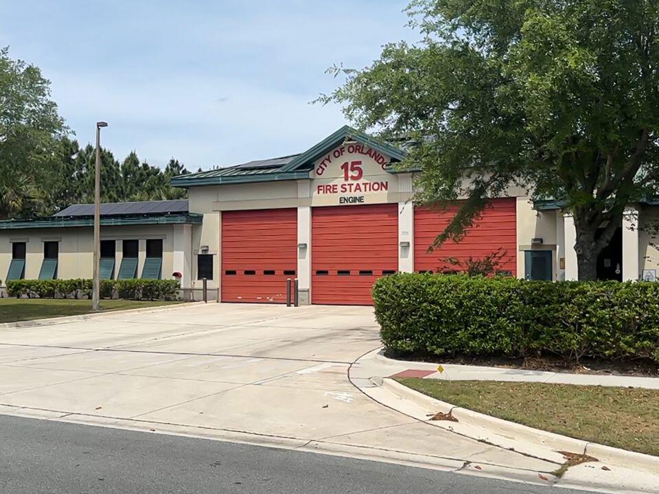 Plans for a new Orlando fire station to serve the Lake Nona area