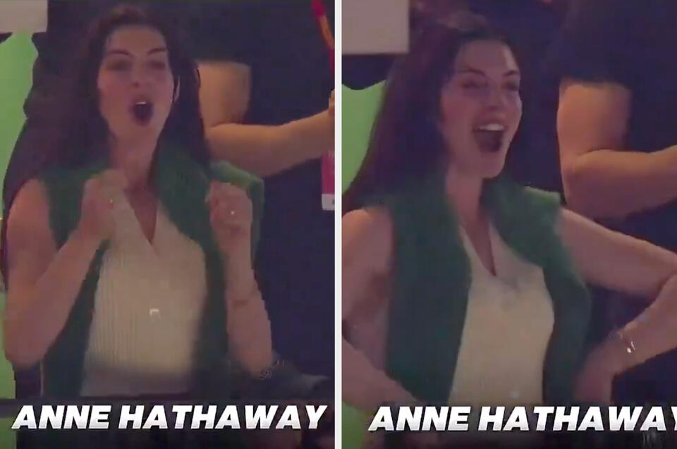 People Are Convinced Anne Hathaway's 6-Second Appearance Was The Best ...