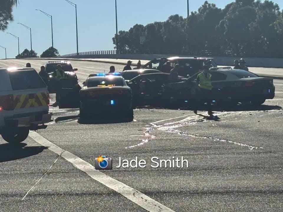 LPD and FHP Chase Ends in Vehicle Crash at George Jenkins and Kathleen ...