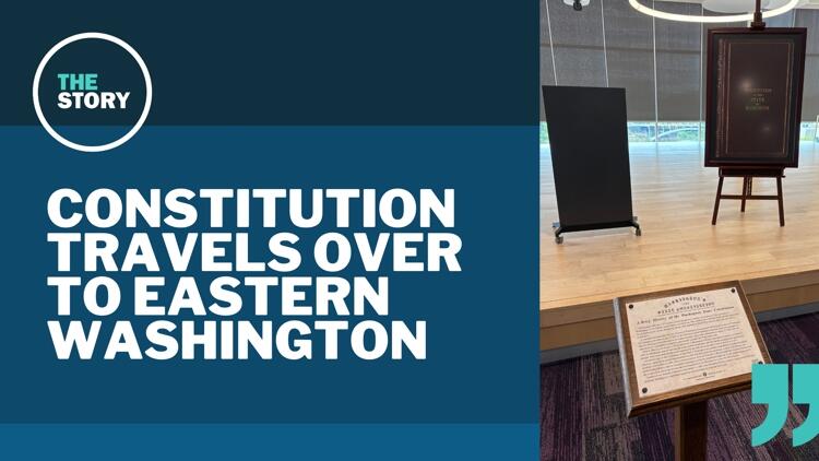 Washington's state constitution heads east for the first time in ...