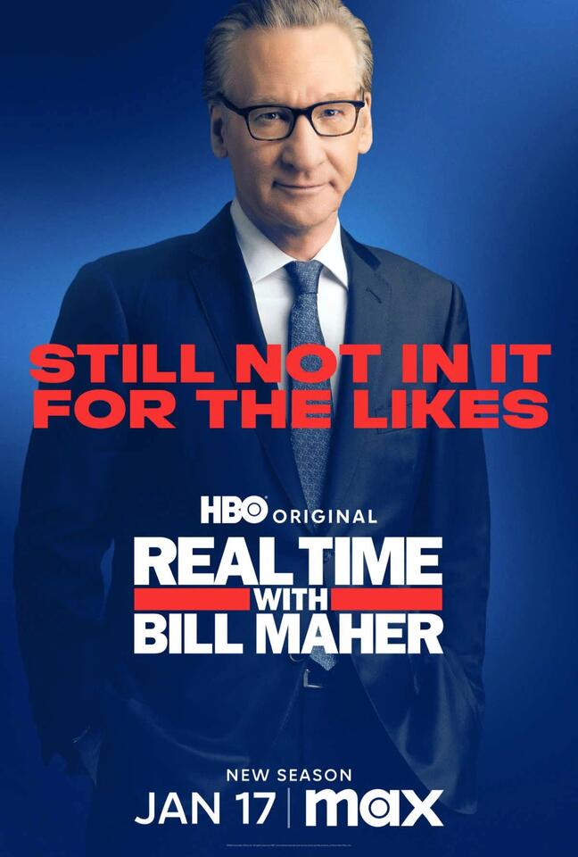 REAL TIME WITH BILL MAHER: Guest Lineup For February 28th Episode ...