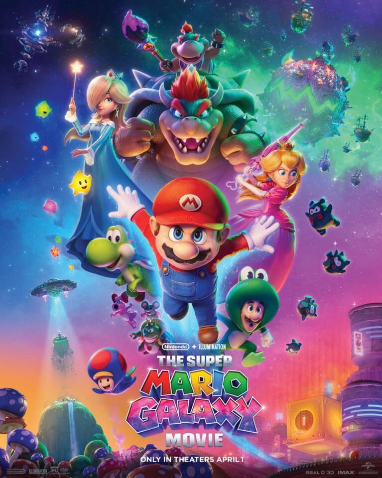 The Super Mario Galaxy Movie has stellar visuals but lacks depth ...