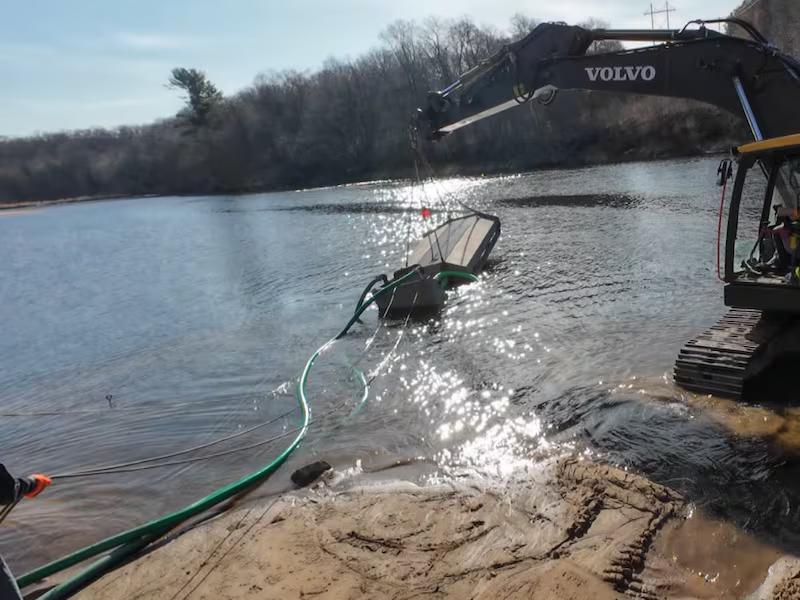 Lake Altoona sediment collector proves successful