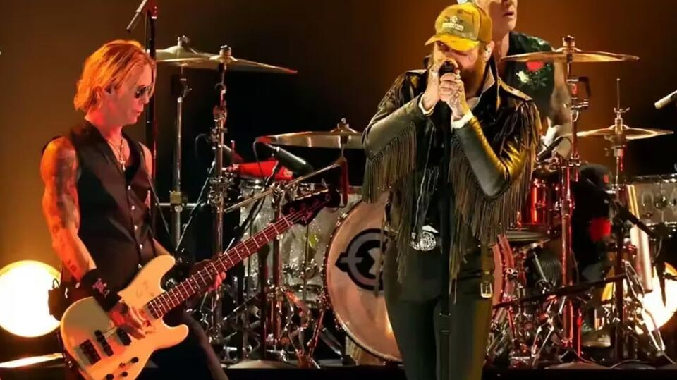 “War Pigs” at the Grammys: Post Malone, Slash, and Duff McKagan ...