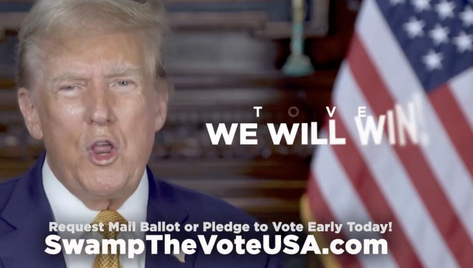 Trump touts ‘Swamp the Vote USA,’ RNC plan to rally behind vote-by-mail ...
