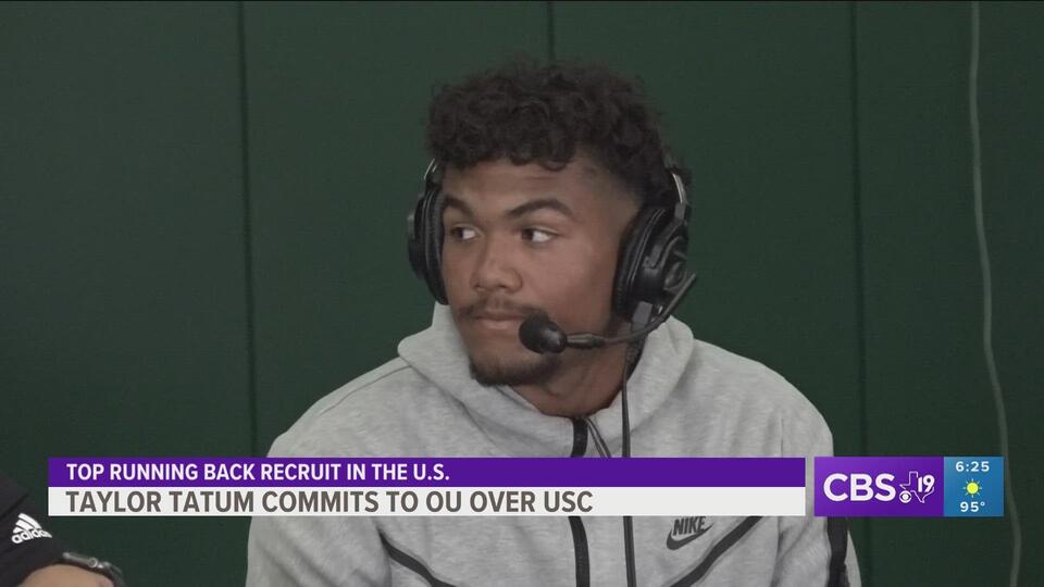 Top-ranked Longview running back Taylor Tatum commits to Oklahoma ...