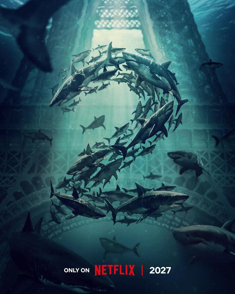 Under Paris 2: Netflix Shark Movie Gets Major Update, Poster, & Release ...