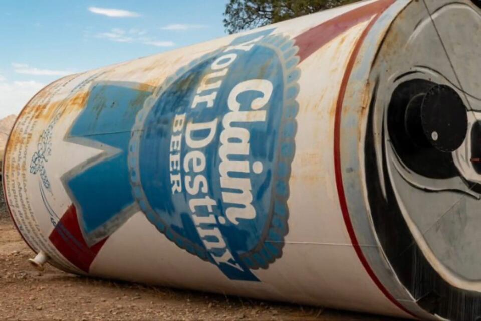 Is This Giant Beer Can Near Las Vegas Art or Litter? - NewsBreak