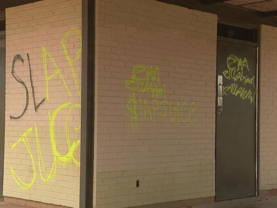 Rising graffiti reports hits home at Cobb Park, leaves community ...