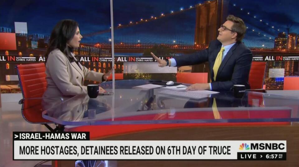 ‘What Does That Mean?’ Chris Hayes Confronts Former Israeli Official ...