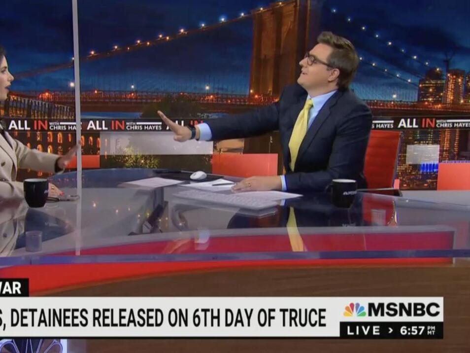 ‘What Does That Mean?’ Chris Hayes Confronts Former Israeli Official ...