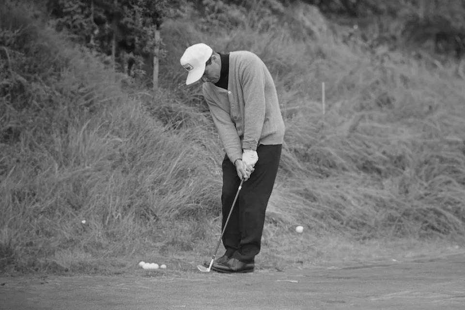 I had never seen this 'Gary Player Chipping Chart' before—it's simple ...