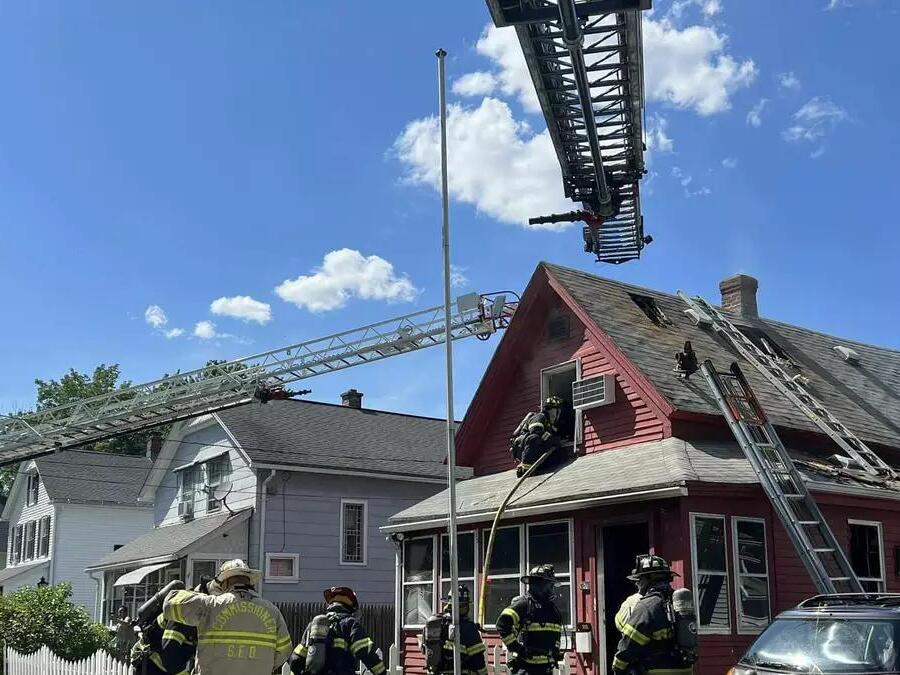 Man Jumps Out Of Window To Escape Springfield Fire