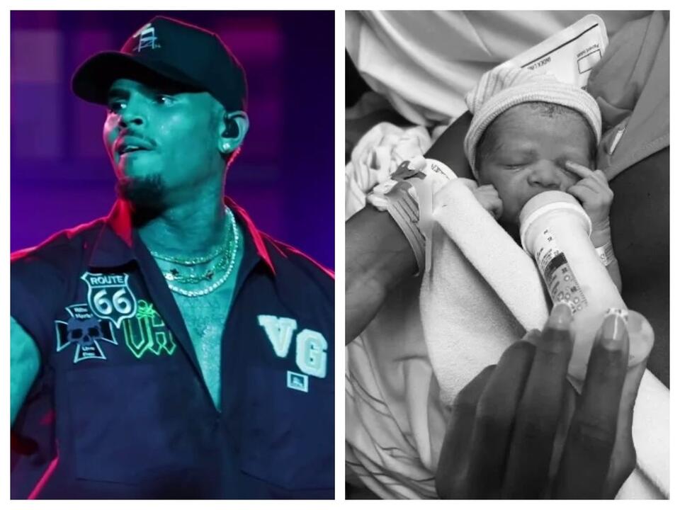 Chris Brown and partner Jada Wallace welcome baby boy - NewsBreak