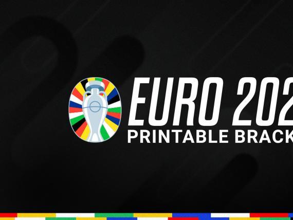 Euro 2024 printable bracket and schedule PDF with full list of matches ...