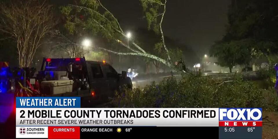 2 Mobile County tornadoes confirmed so far after recent severe weather ...