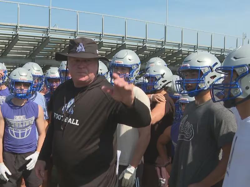Arnold opens spring practice, first time on the field under coach Griffin