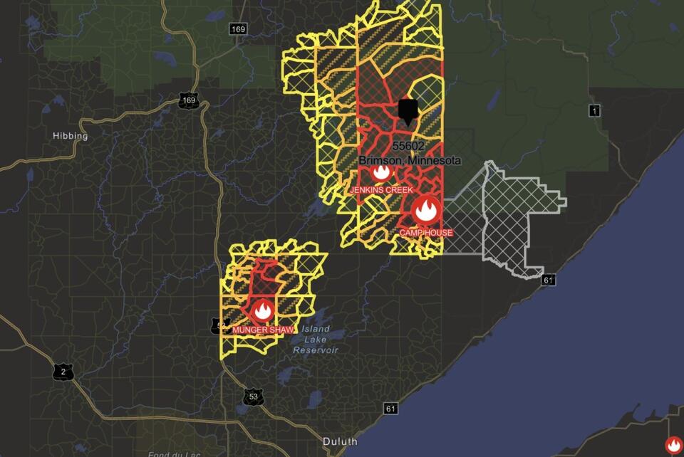 LIVE UPDATES: Minnesota wildfires almost double to 37,000 acres - NewsBreak