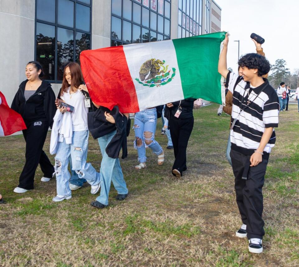 Students walk out to protest Trump mass-deportation policies - NewsBreak