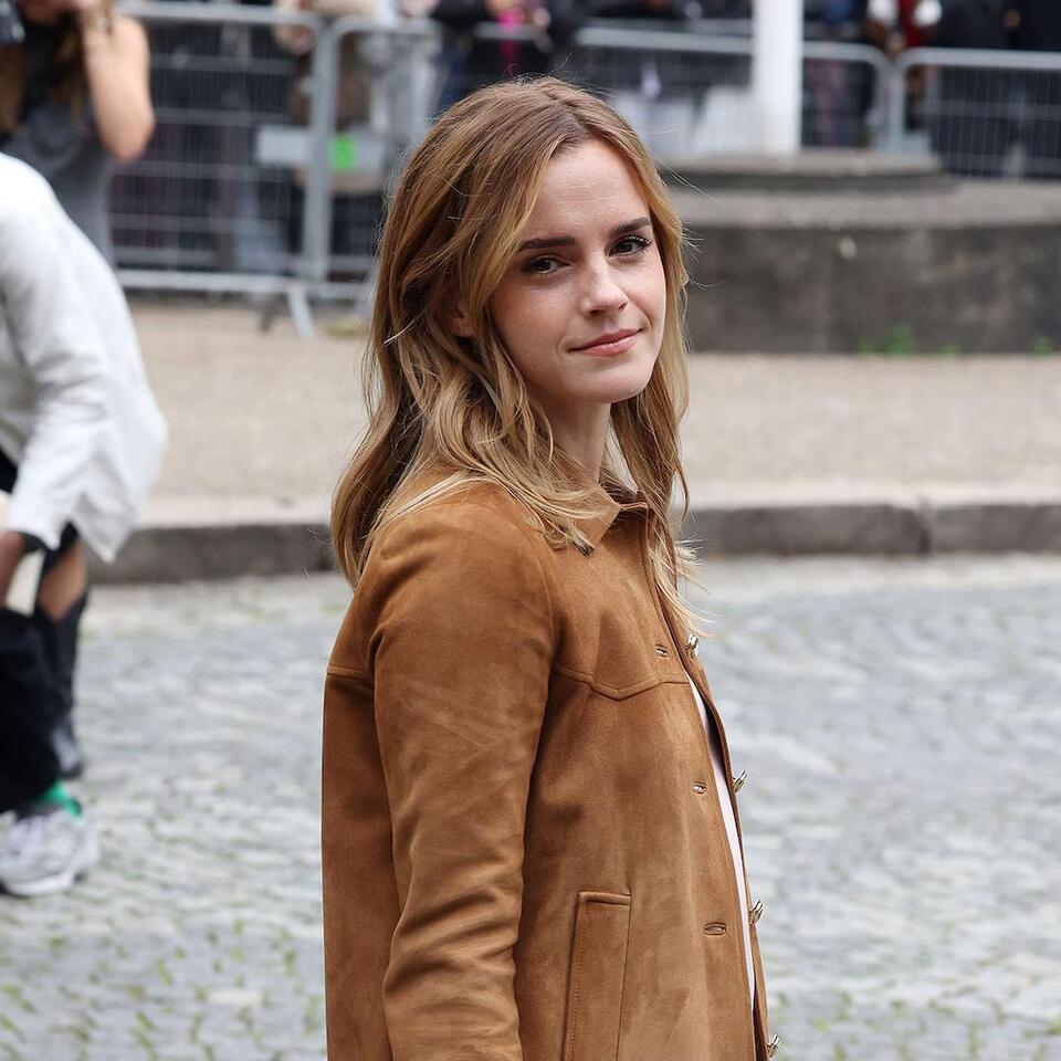 Emma Watson Leaves Paris Fashion Week 2025 Show on Motorcycle - NewsBreak