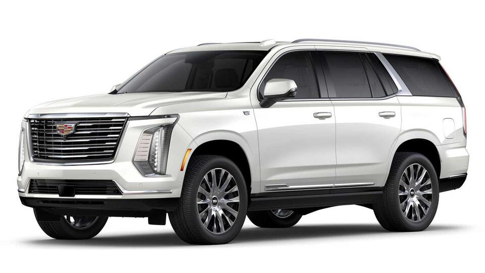 2026 Cadillac Escalade Gets New Vibrant White Tricoat Color: First Look ...
