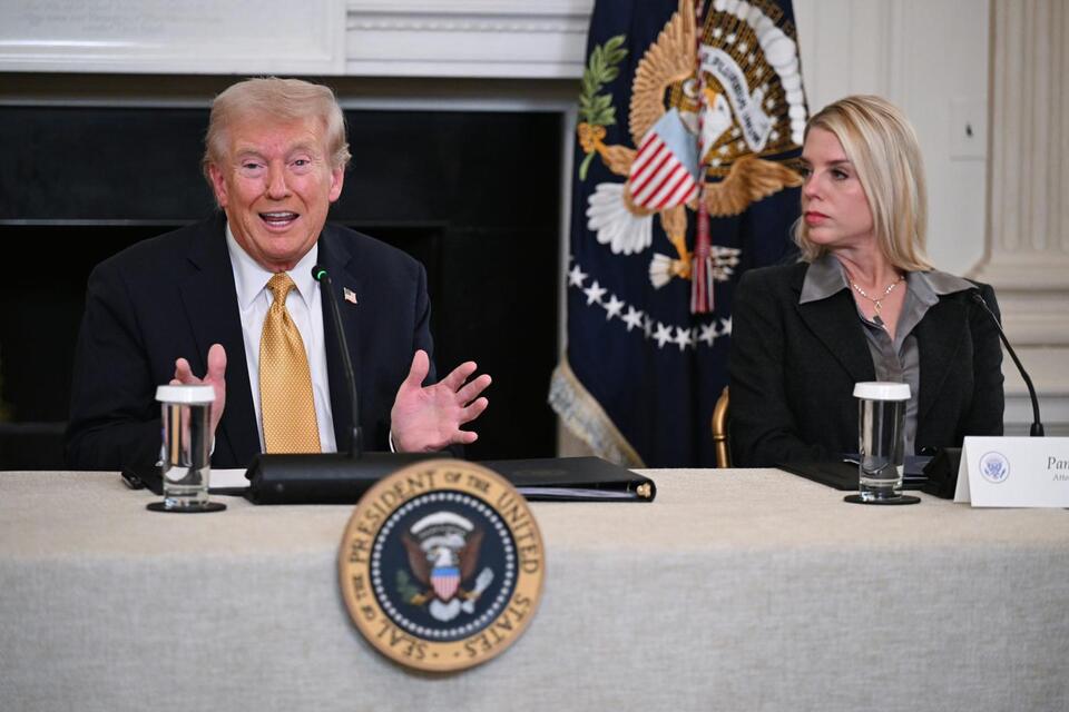 Trump’s New Banner of His Face Shows Irony Is Dead - NewsBreak
