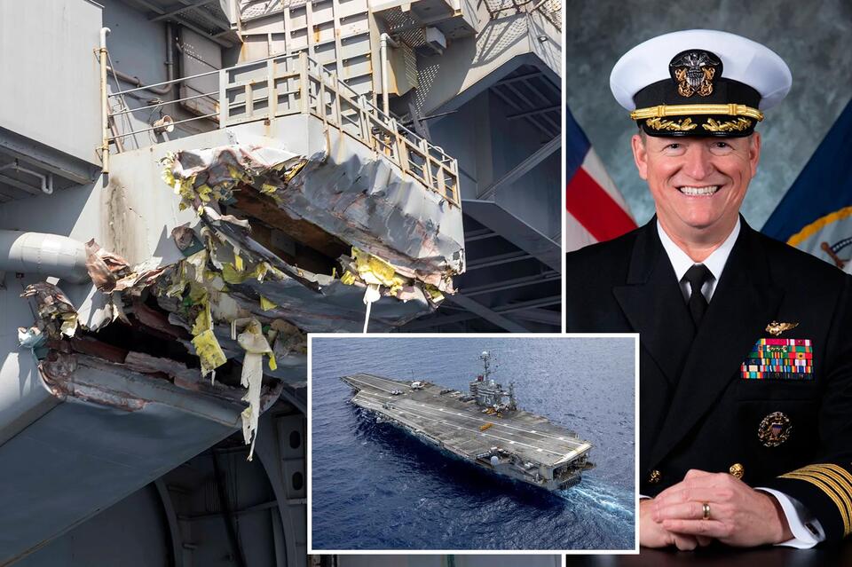 Commanding officer of nuclear-powered US Navy aircraft carrier relieved ...