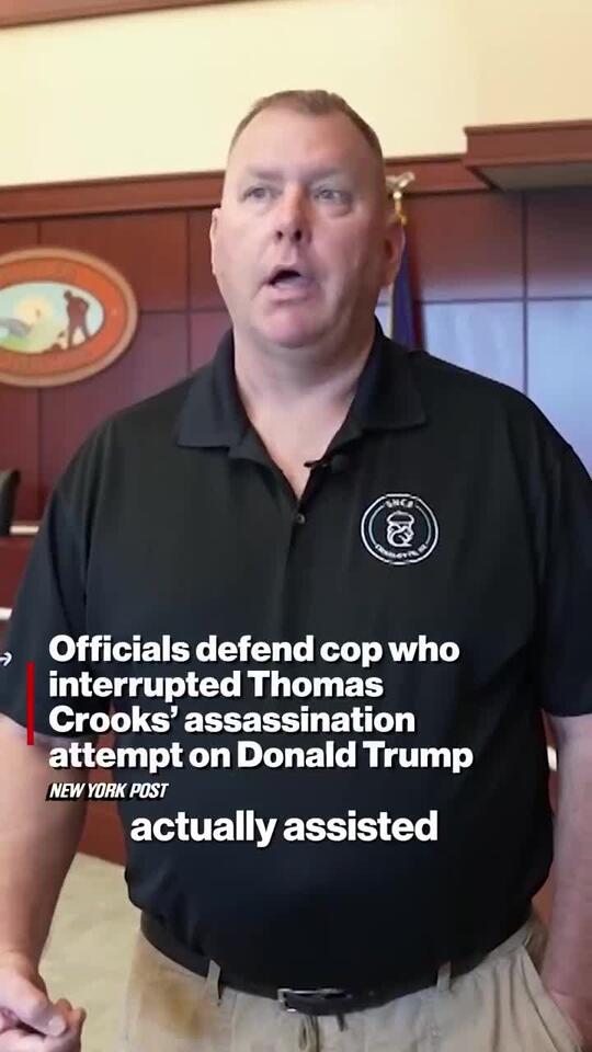Officials defend cop who interrupted Thomas Crooks’ assassination ...