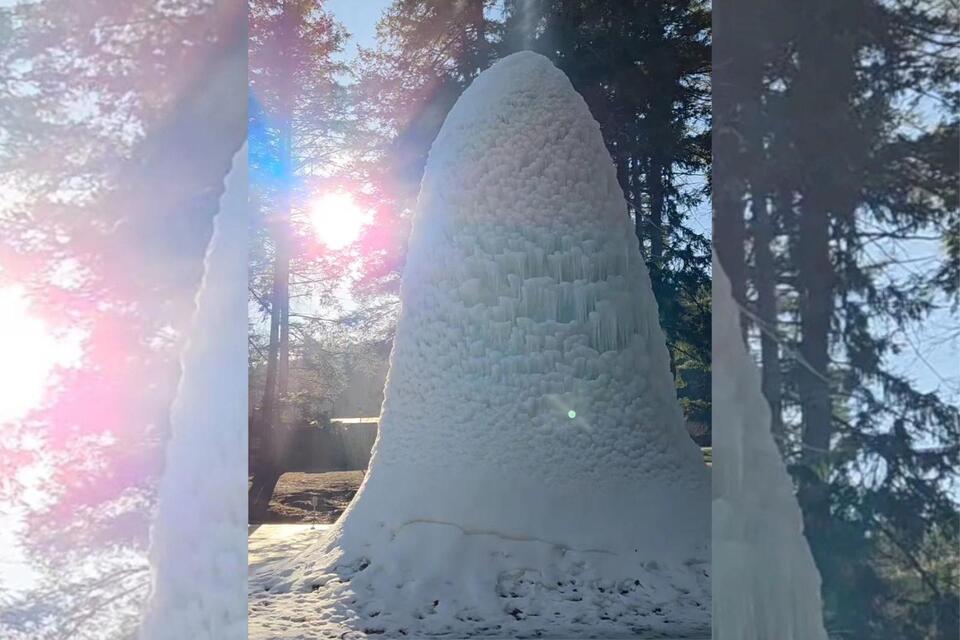 Letchworth’s Ice Volcano Returns for Winter 2026 - NewsBreak