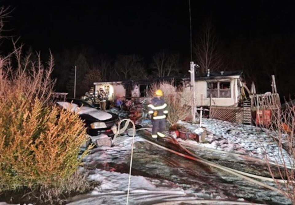 Raging fire overnight destroys home near Greenville - NewsBreak