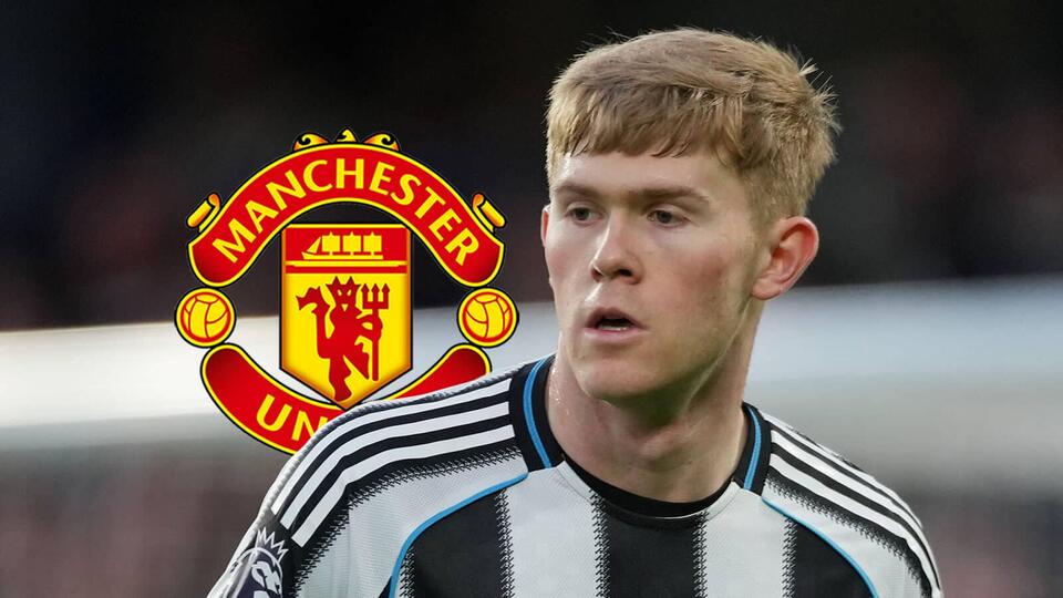 Lewis Hall blames Eddie Howe for England omission to boost Man Utd in £ ...