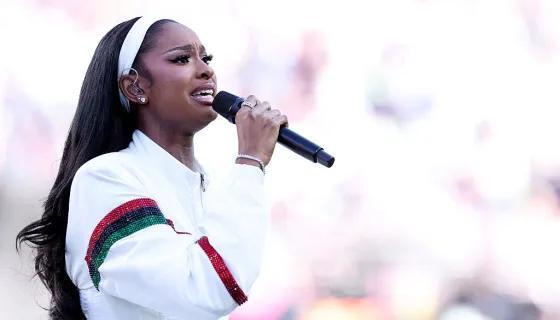 Coco Jones Shines at Super Bowl with Powerful Tribute to Black History ...