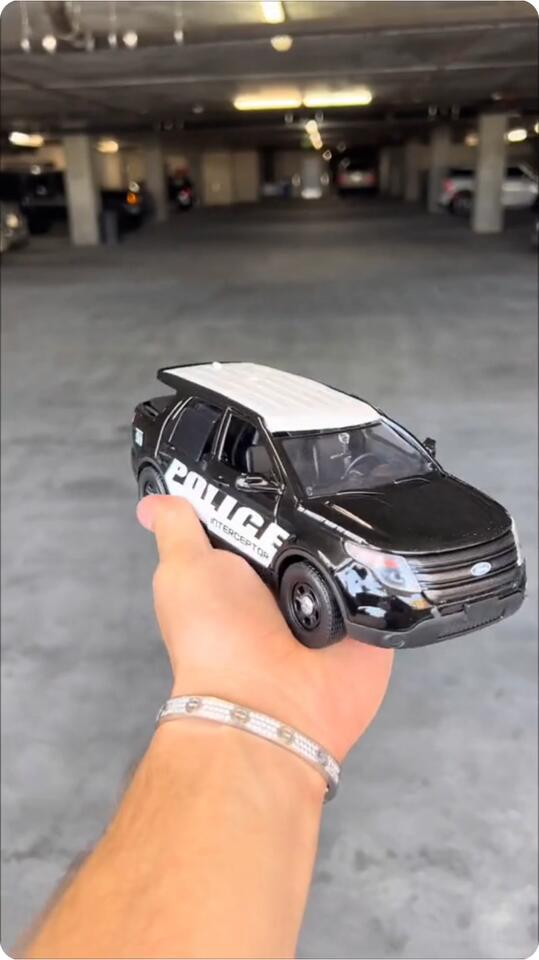 I didn’t see that coming when the little police car came to life 😱 ...
