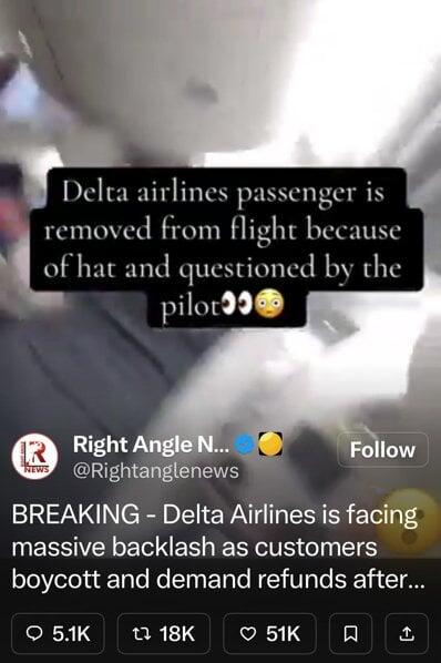 Fact Check: Delta Did NOT Remove Elderly Man From Flight For Wearing A ...