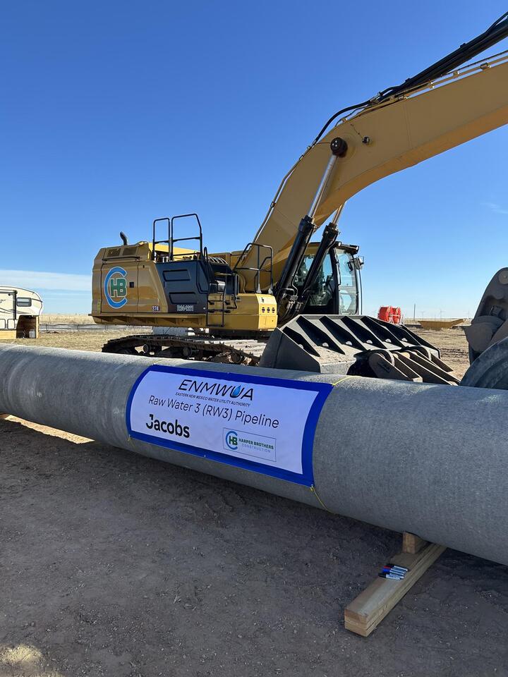 Groundbreaking held for RW3 pipeline to address Eastern New Mexico's water scarcity issues ...