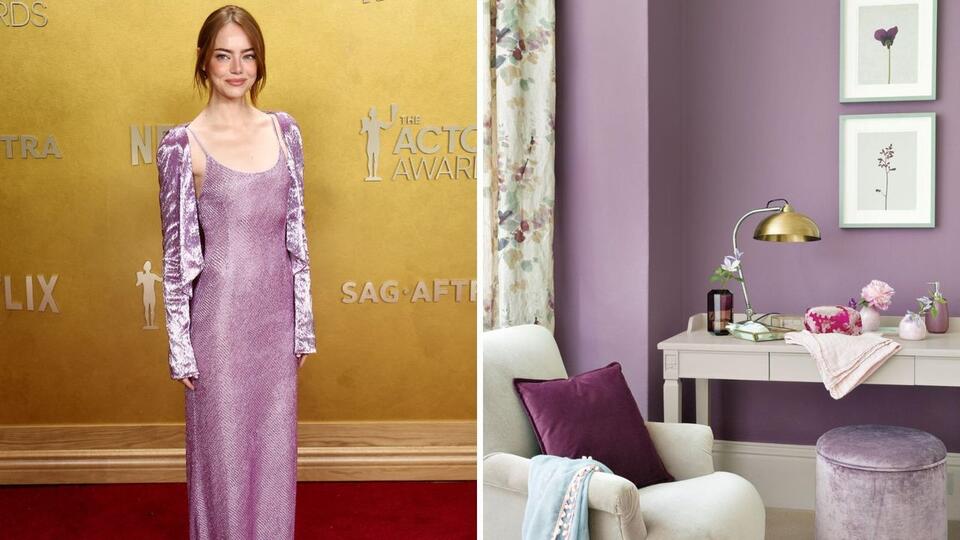 Emma Stone's Chic Actor Awards Gown Mixes Two of This Year's Biggest ...