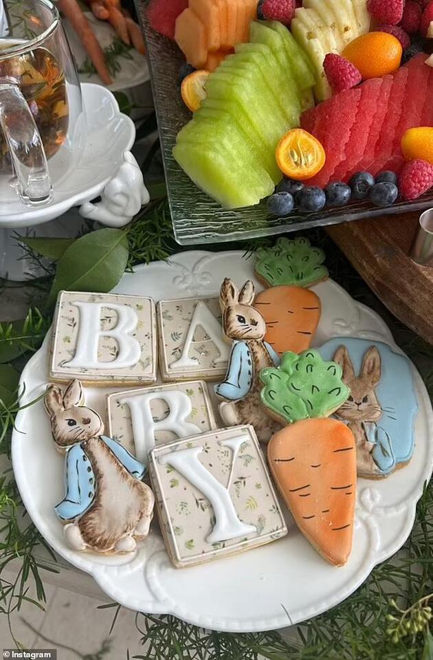 Tiffany Trump reveals baby's gender at shower after wardrobe hint ...