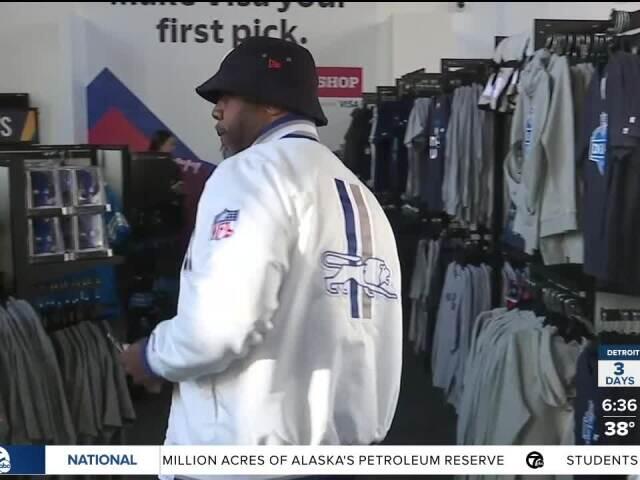 Special NFL Shop pop-up opens in Downtown Detroit ahead of NFL Draft