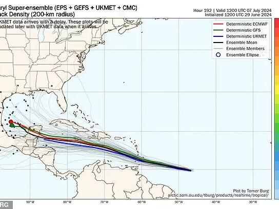 'Rapidly strengthening' major hurricane forms in the first of the ...