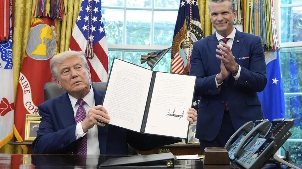 US Department of Defense name change undermines key Trump campaign ...