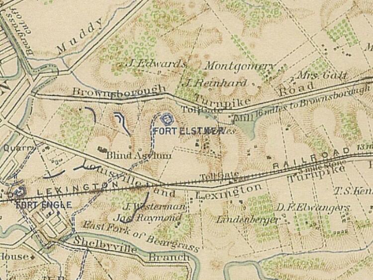 Clifton's lost Civil War fort