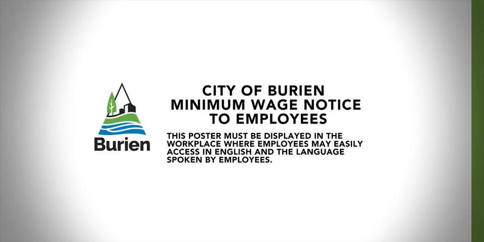 City of Burien implements new Minimum Wage Ordinance, requires ...