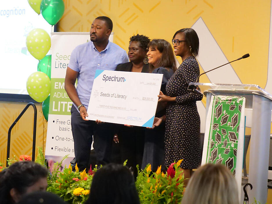 Spectrum awards Seeds of Literacy $25,000
