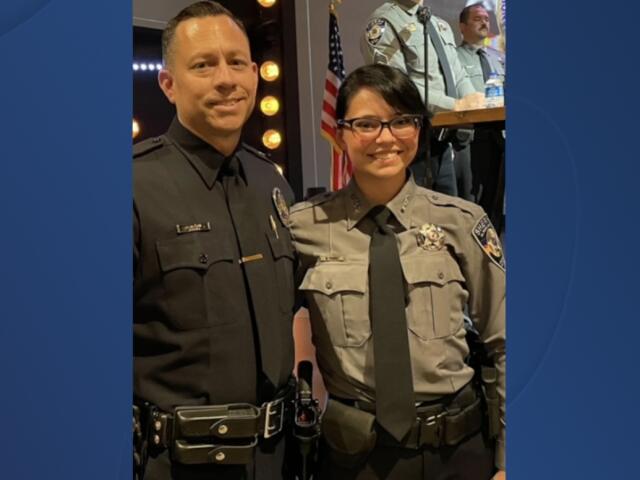 Escondido police officer reunites with 22-year-old woman he saved as a baby