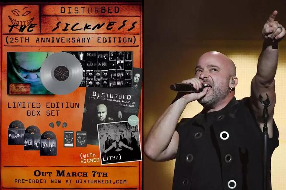 Win a Disturbed ‘The Sickness’ 25th Anniversary Box Set - NewsBreak