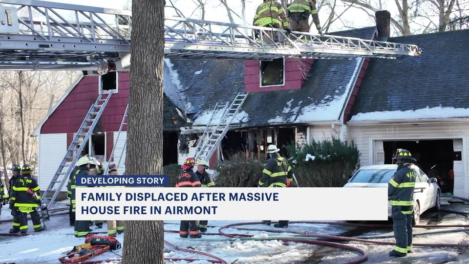 3-alarm house fire displaces family in Airmont - NewsBreak