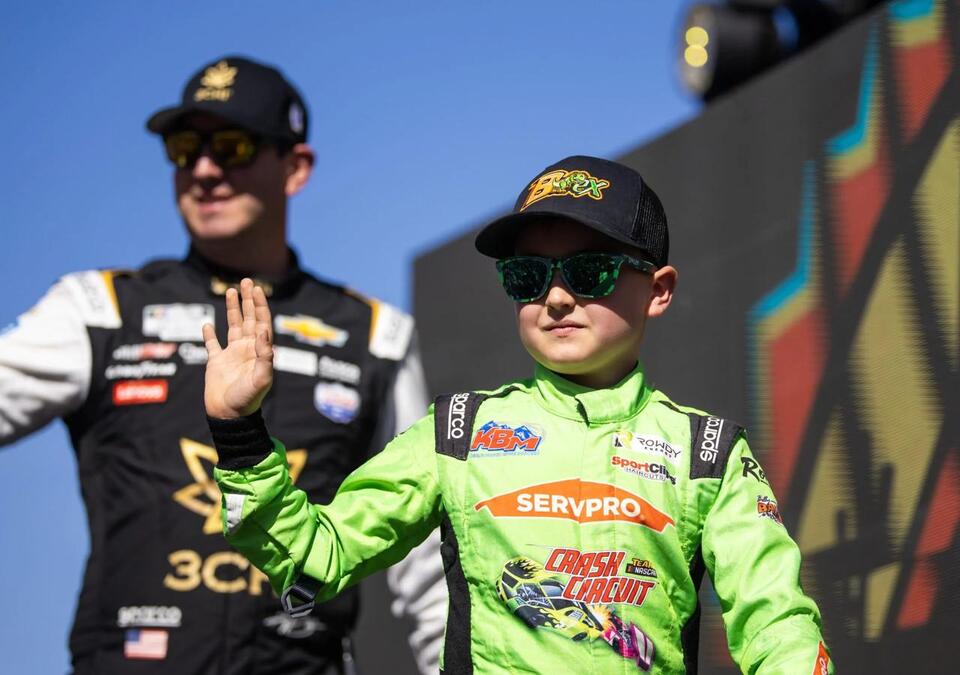 NASCAR Legend Kyle Busch and Son, Brexton Busch, Fire Warning Shots ...